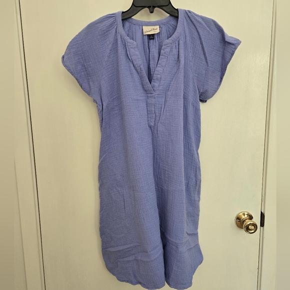 Universal Thread | Dresses | Universal Thread Blue Shortsleeve Dress ...